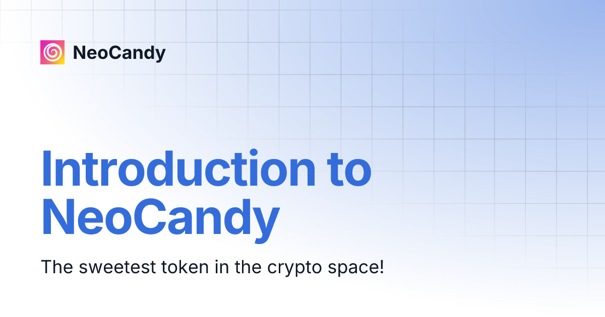 Introduction to NeoCandy | NeoCandy